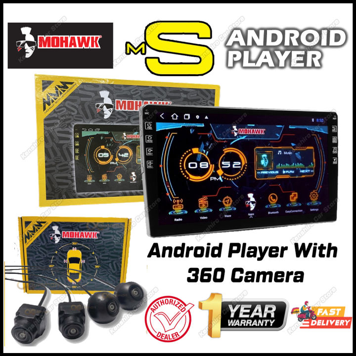 Original 100% Mohawk MS Series Car Android Player With 3D 360 Reverse ...