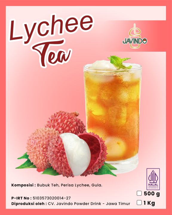 Bubuk Minuman Lychee Tea | Lazada Indonesia