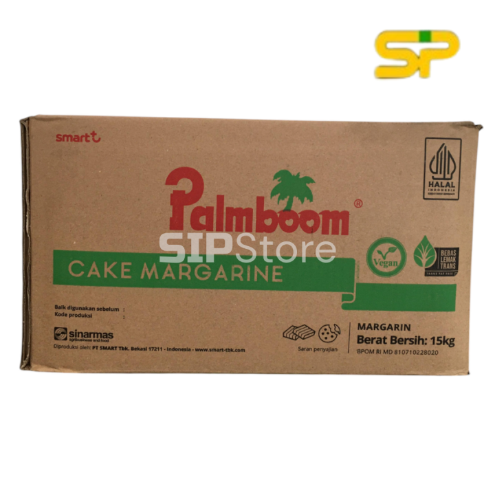 PALMBOOM Cake Margarine 15kg / Mentega Kue 15kg | Lazada Indonesia