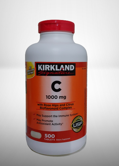 Kirkland Vitamin C 1000 mg., 500 Tablets, EXPIRY APRIL 2027, Pinoy ...