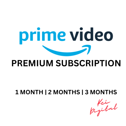 Amazon Prime Video Premium | SOLO Account Subscription | Email Delivery ...