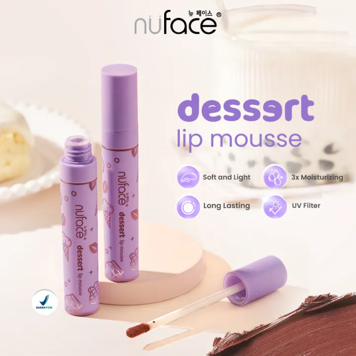 Nuface Dessert Lip Mousse | Lazada Indonesia