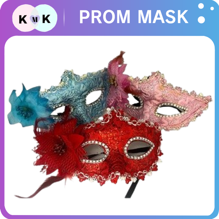 KMK SHOP Prom Mask For Kid And Adult Props Party/ Venetian Fairy Eye ...