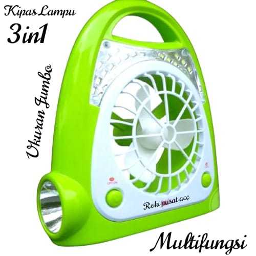 Lampu Kipas Emergency / Kipas Angin Dan Lampu Led Emergency / Lampu ...