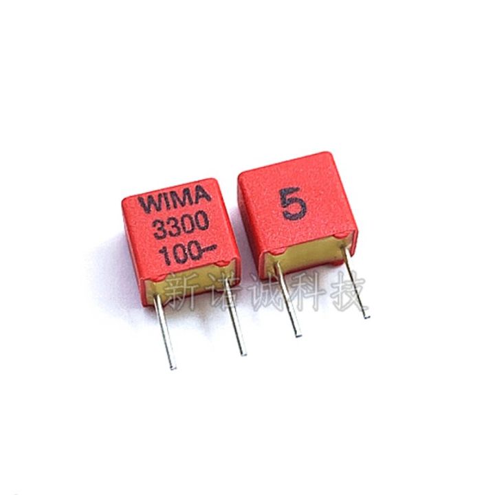 5pcs/50pcs Germany WIMA Film Capacitor 100V 332 0.0033UF 100V 3300PF ...