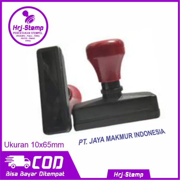 Cetak Stempel Otomatis 1 Warna | Cap Stempel Standar PT - Nama PT ...