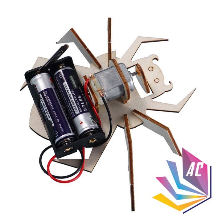 DIY Electric Spider Robot - Projek RBT - STEM - Reka Bentuk & Teknologi ...