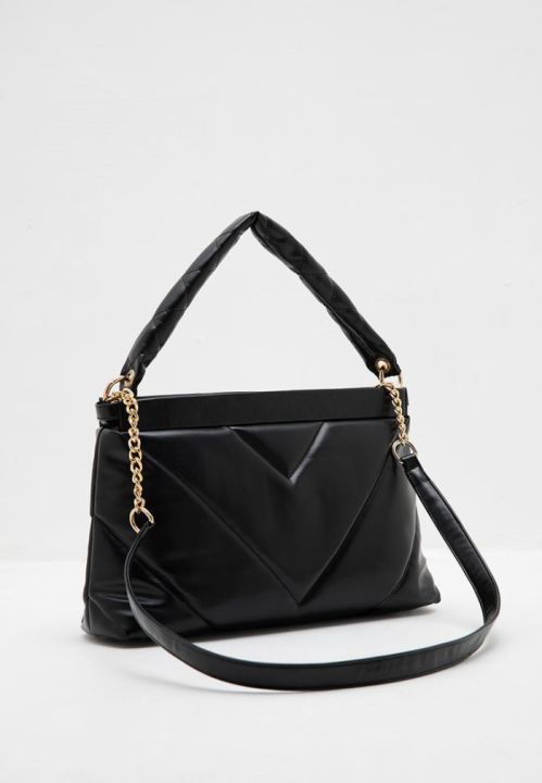 Berrybenka - Tas Selempang Wanita Sofia Cenna Quilted Slingbag - Black ...