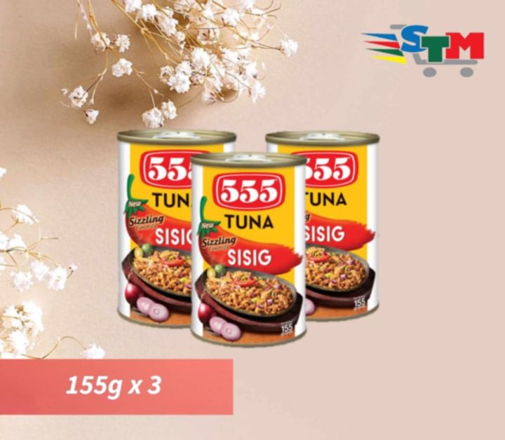555 Tuna Sizzling Sisig 155 (by 3) | Lazada PH
