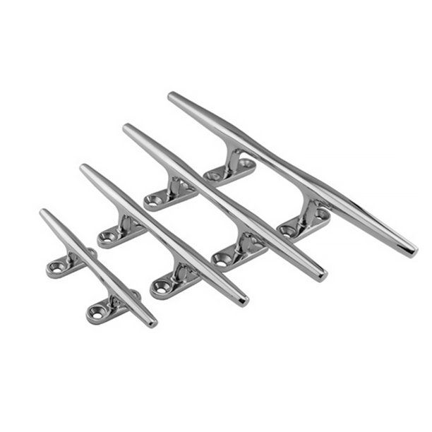 316 Stainless Steel Boat Anchor Mooring Cleat Slimline Bar Cleat Marine ...