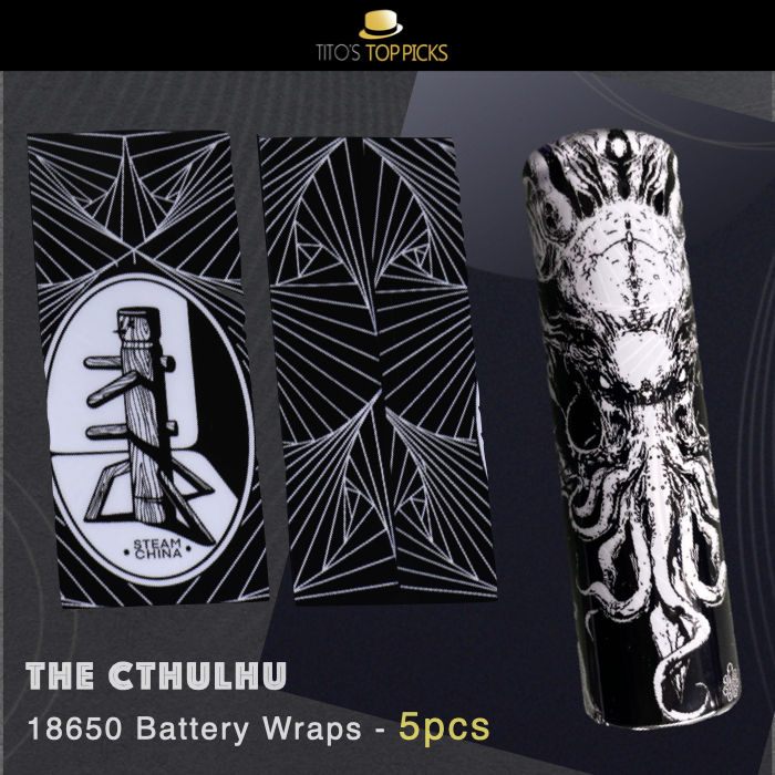 Official Cthulhu 18650 Battery Wraps - Pack of 5 pcs | Lazada PH