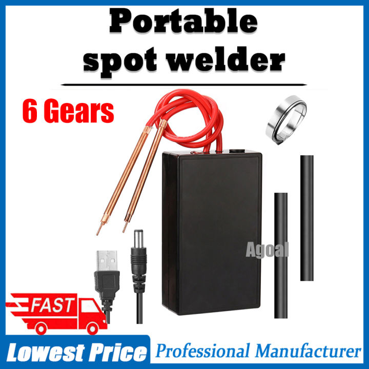 Agoal DIY Handheld Welding Soldering Machine18650/32650 Li-ion Battery ... Agoal DIY Handheld Welding Soldering Machine18650/32650 Li-ion Battery ...