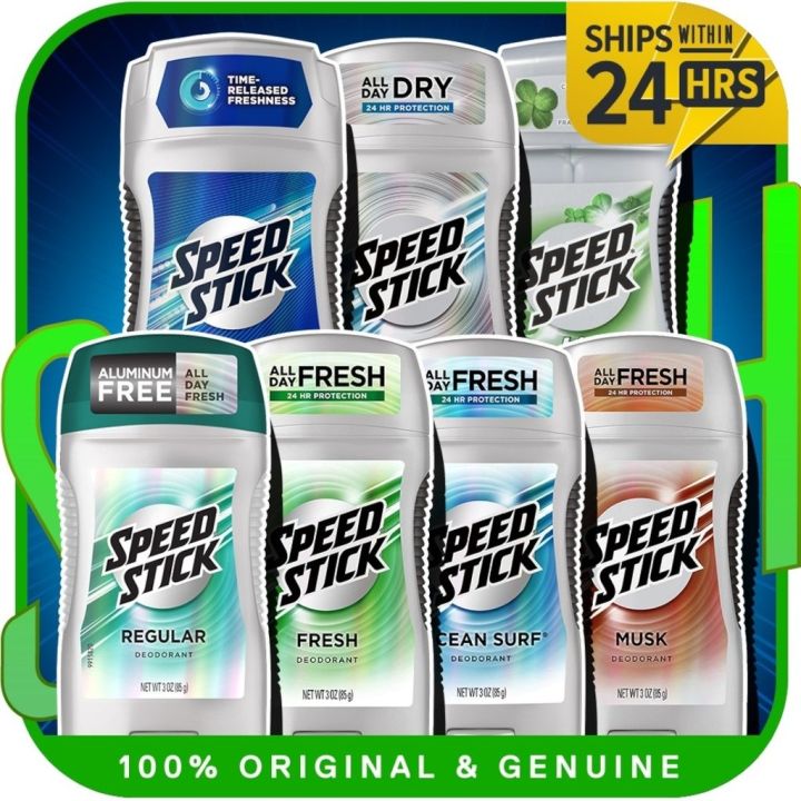 Speed Stick Underarm Deodorant / Antiperspirant ( MADE IN USA ...