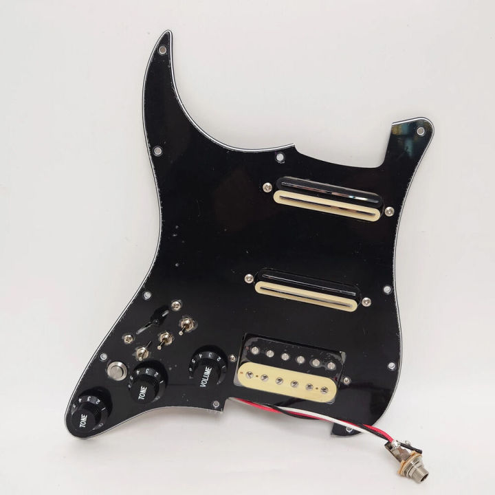 Left Handed Prewired Loaded Guitar Stratocaster Pickguard Kill Switch ...