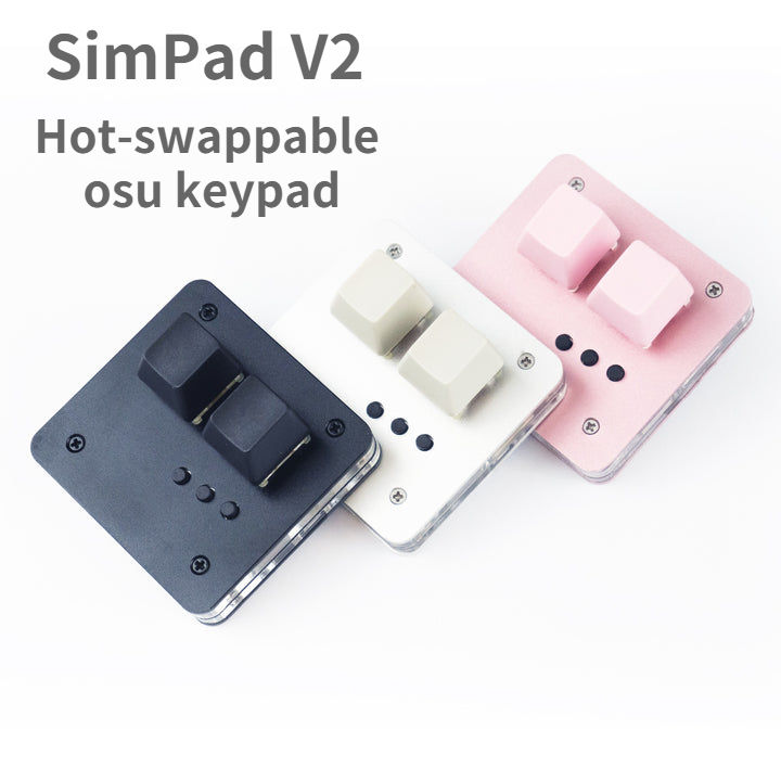 Original SimPad V2 RGB OSU Mini Keyboard Touch Wheel Axle Tester Gaming ...