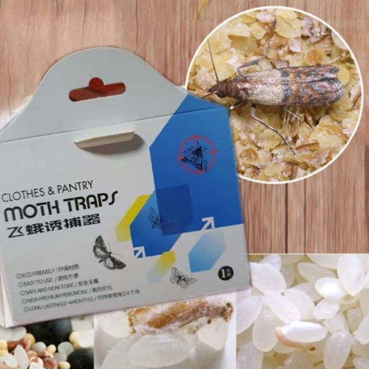 Clothes Moth Traps | Child And Pet Safe | No Insecticides | Premium ...
