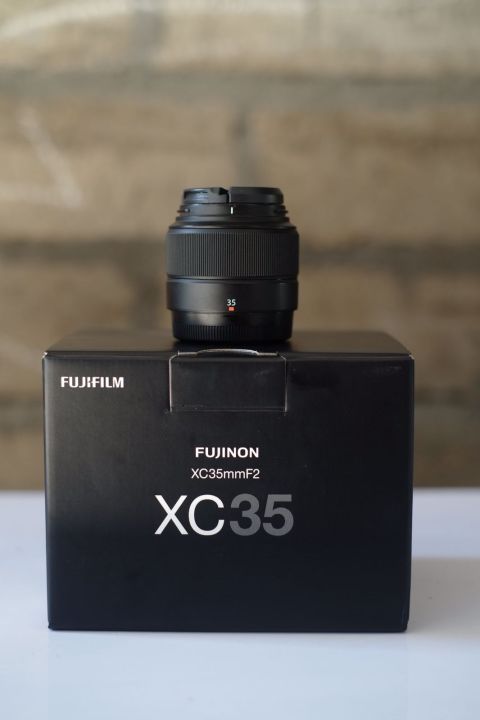 LENSA MIRRORLESS FUJIFILM - FUJINON XC 35MM F2 FULLSET | Lazada Indonesia