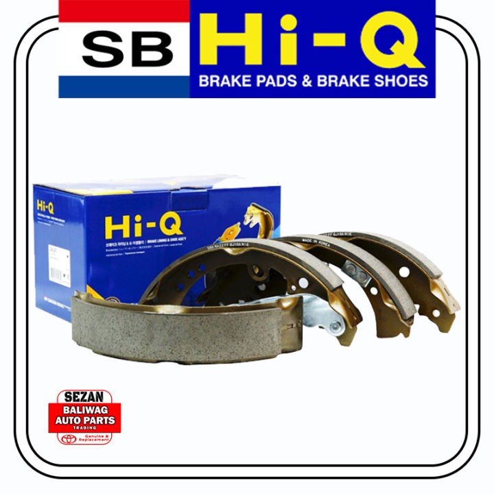 BRAKE SHOE SET TOYOTA FORTUNER HILUX 4X2 4X4 2005-2020 SA167 OEM ...