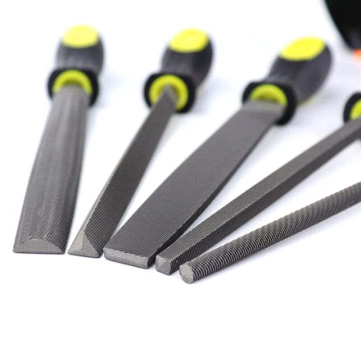 Wood File Steel File Rasp 6''/8''/10'' Round/Flat/Square/Triangle/Half ...
