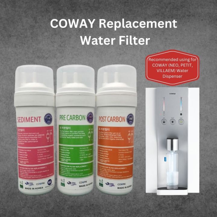 Coway Halal Korean Water Filter Repalcment Petit , Neo , Villeam ...