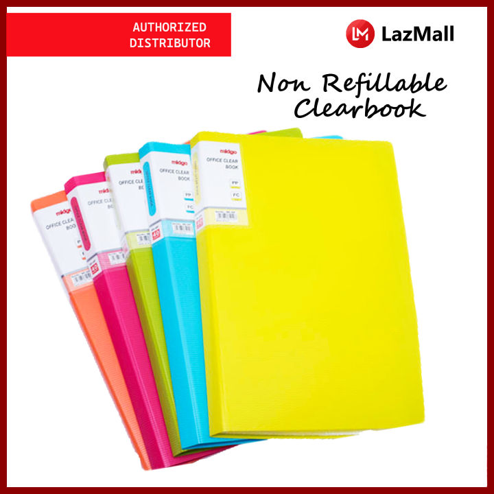 Non Refillable Pocket Clearbook / Display Book Long Size | Lazada PH