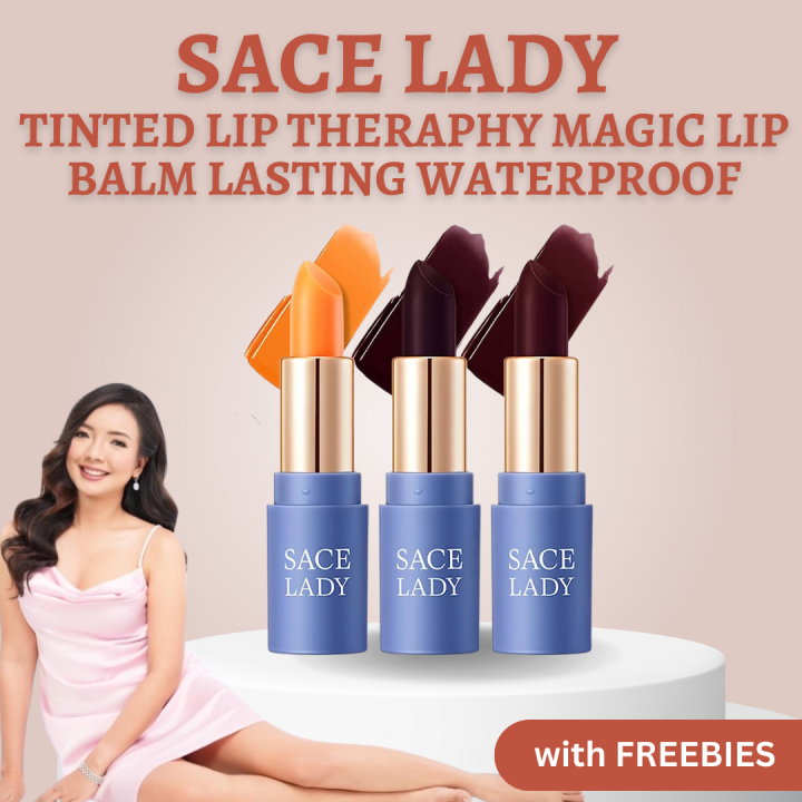 SACE LADY Tinted Lip Theraphy Magic Lip Balm Lasting Waterproof Lip ...