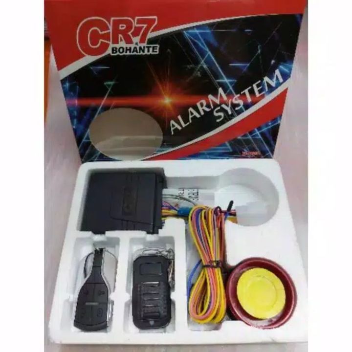 Alarm motor system cr7 bht bohante / remot cr7 bht motor mobil | Lazada Indonesia