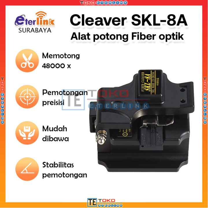 Fiber Cleaver Cable Cutter SKL-8A FTTH Fiber Optic | Lazada Indonesia