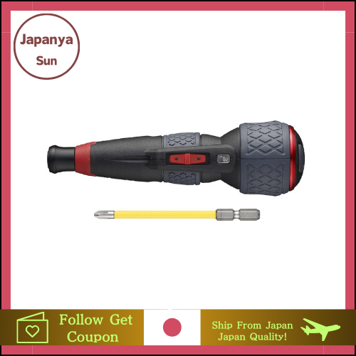 VESSEL Electric Ball Grip Driver Plus 3-Stage Switching Mode with 1 Bit ...