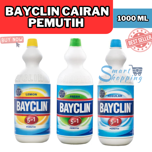 Bayclin Cairan Pemutih Dengan Ukuran 1000 ml | Lazada Indonesia
