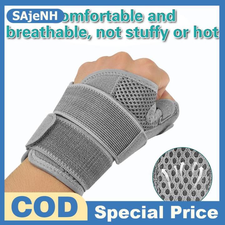 SAjeNH Flexible Splint Wrist Thumb Support Brace For Tendonitis ...