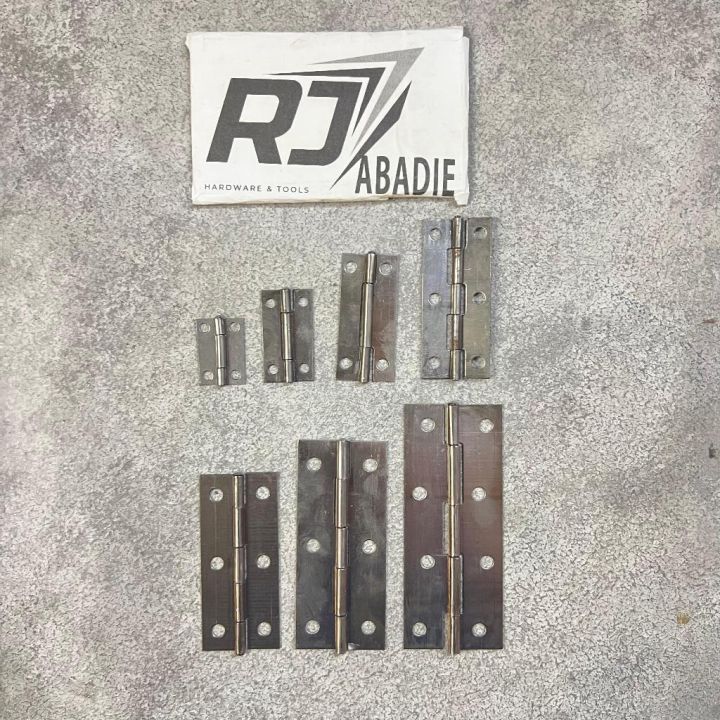 [12SET] Engsel Plat Tipis Lemari Besi RRT 1 1/2 2Inch | Lazada Indonesia