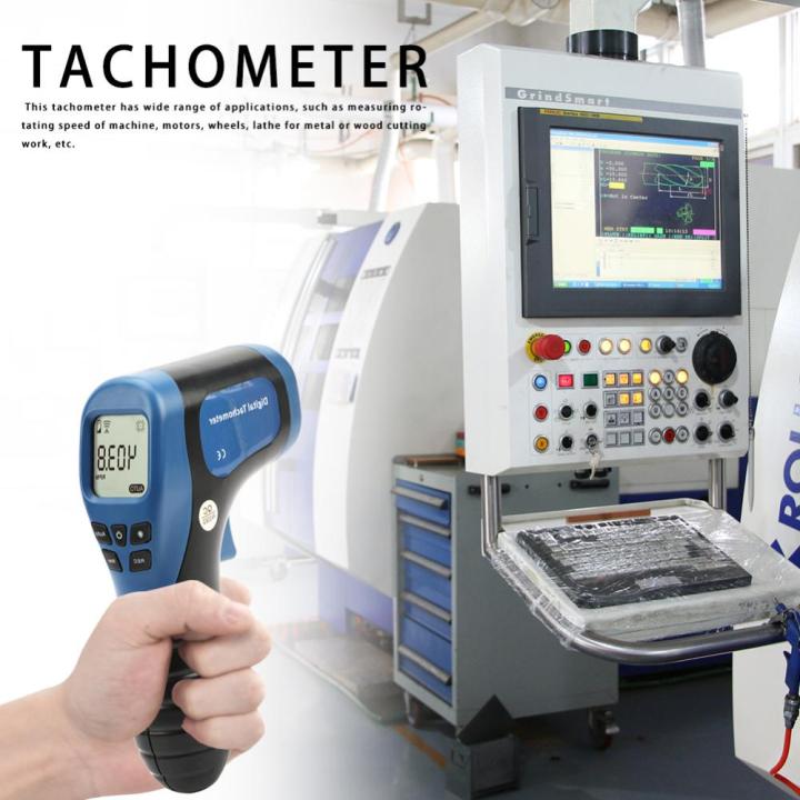 TL-900 Non-contact Laser Digital Tachometer Speed Measuring Instruments ...