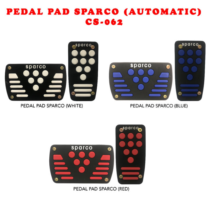CAO Car Pedal Pad AUTOMATIC Car Accelerator Clutch Brake Steel and ...