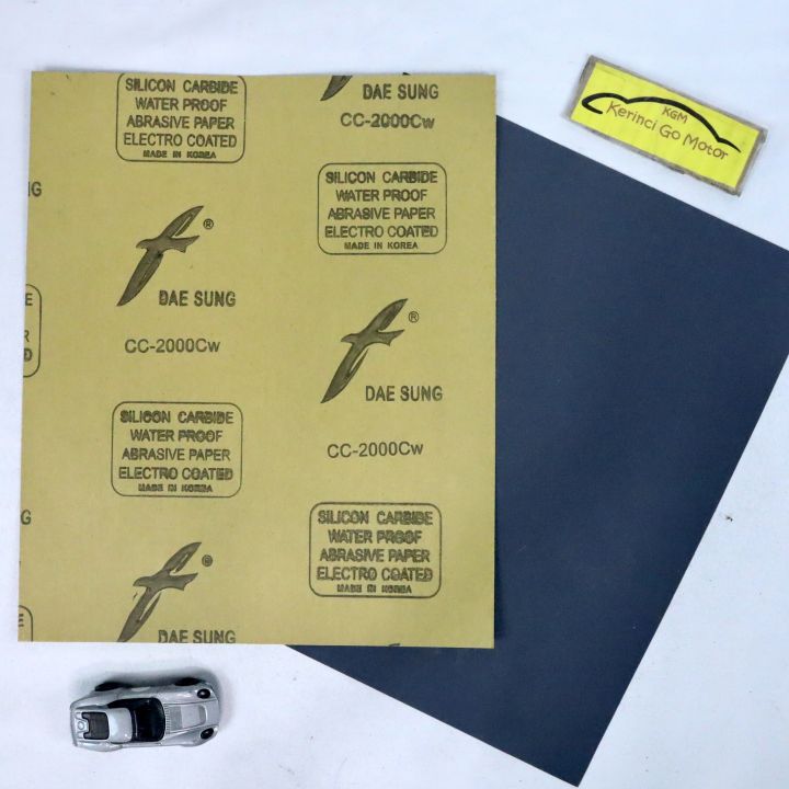 Daesung Amplas 2000 CW Abrasive Paper Kertas Gosok Pasir Waterproof ...