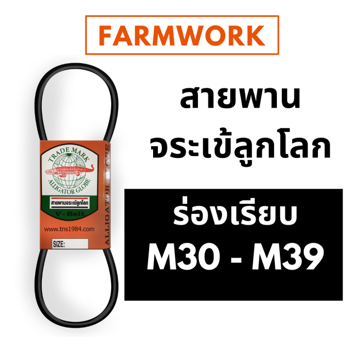 สายพาน จระเข้ลูกโลก ร่อง M ร่องเรียบ สายพานเครื่องซักผ้า M30 M30.5 M31 M31.5 M32 M33 M33.5 M34 ...