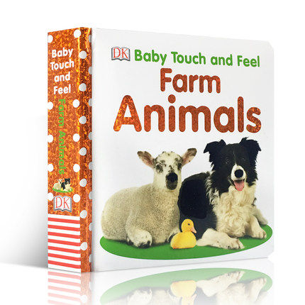 Baby Touch and Feel Farm Animals Board book by DK Original English ...