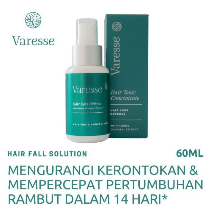 Varesse hair tonic penumbuh rambut rontok | Lazada Indonesia