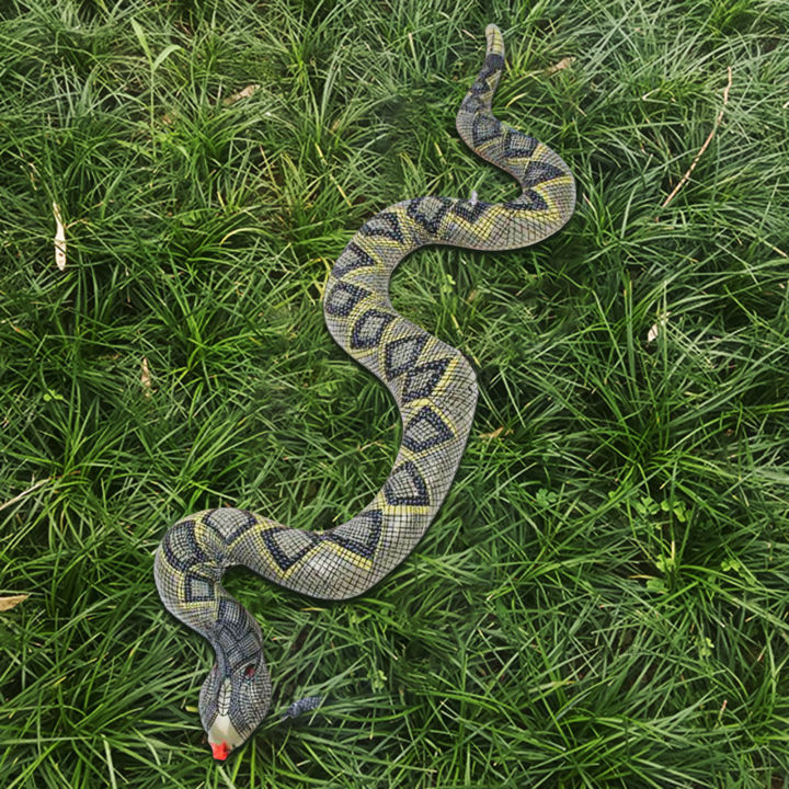 LY PVC Inflatable Realistic Fake Snake Toy Large Vivid Snakes Prank to ...