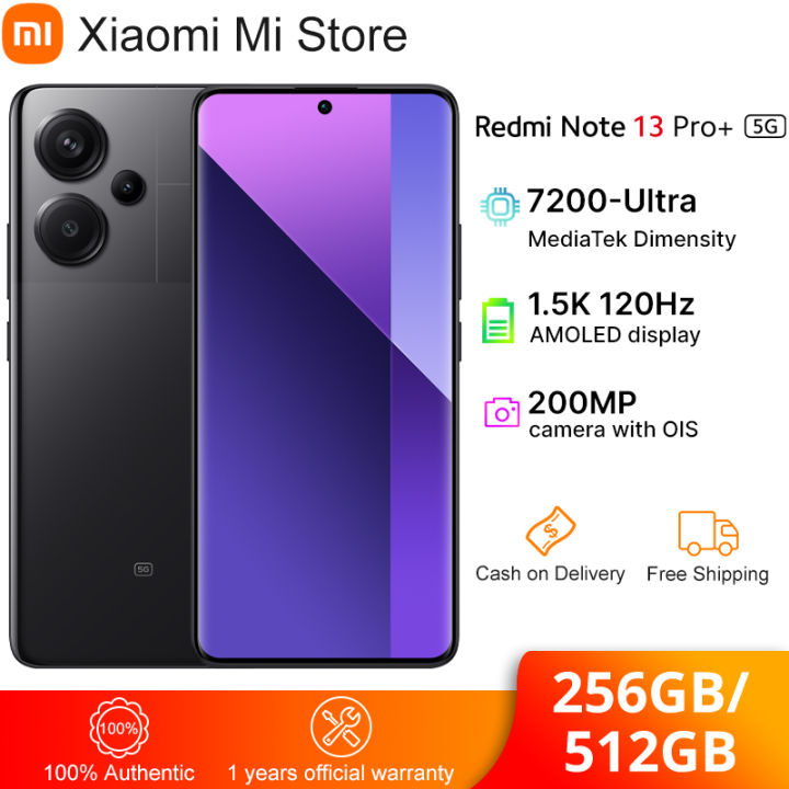 Global Version Xiaomi Redmi Note 13 Pro Plus 5G 200MP OIS Camera 120Hz ...