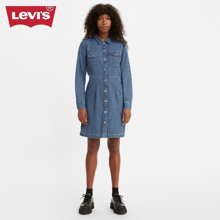 Levis® Womens Ellie Denim Dress 38950 0004 Lazada Ph 9656