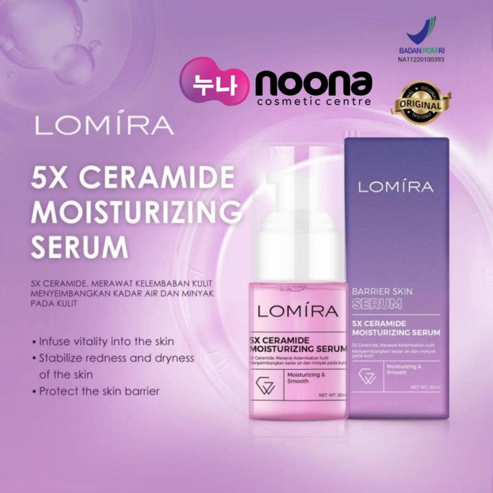 LOMIRA SKIN BARRIER MOISTURIZING SERUM 5X CERAMIDE 30ML | Lazada Indonesia