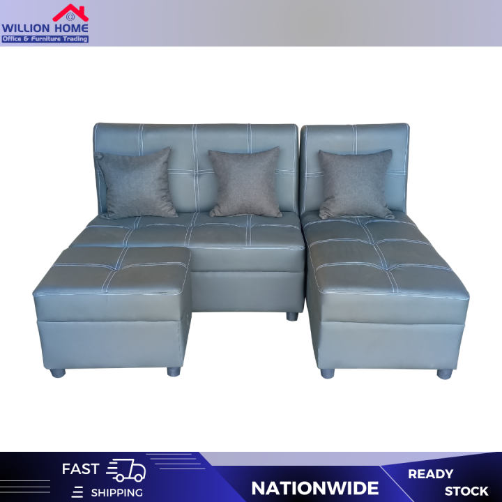 WILLION HOME AND OFFICE FURNITURE TRADING - CALVARY SOFA SET WITH 3 PCS ...