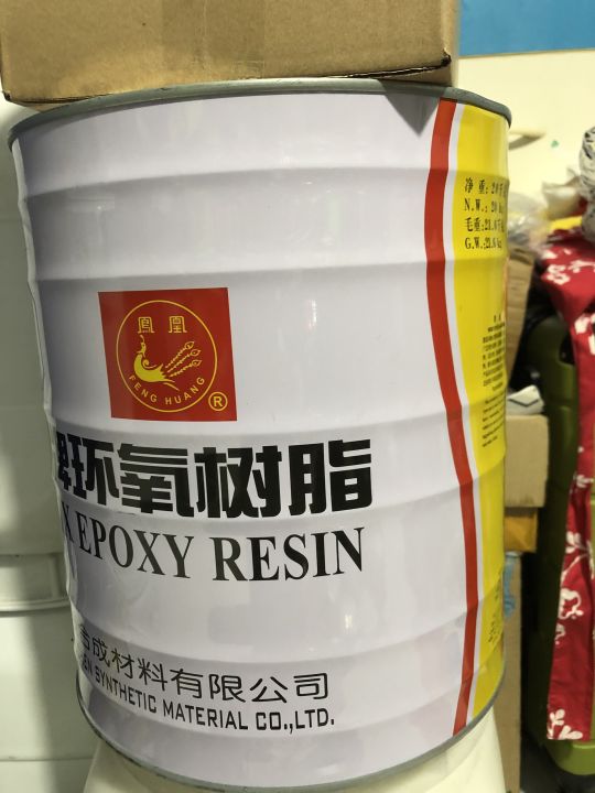 Keo Epoxy Resin Keo Hải Thuyền - Nhựa Epoxy E44 - Phoenix Resin bộ 5Kg | Lazada.vn