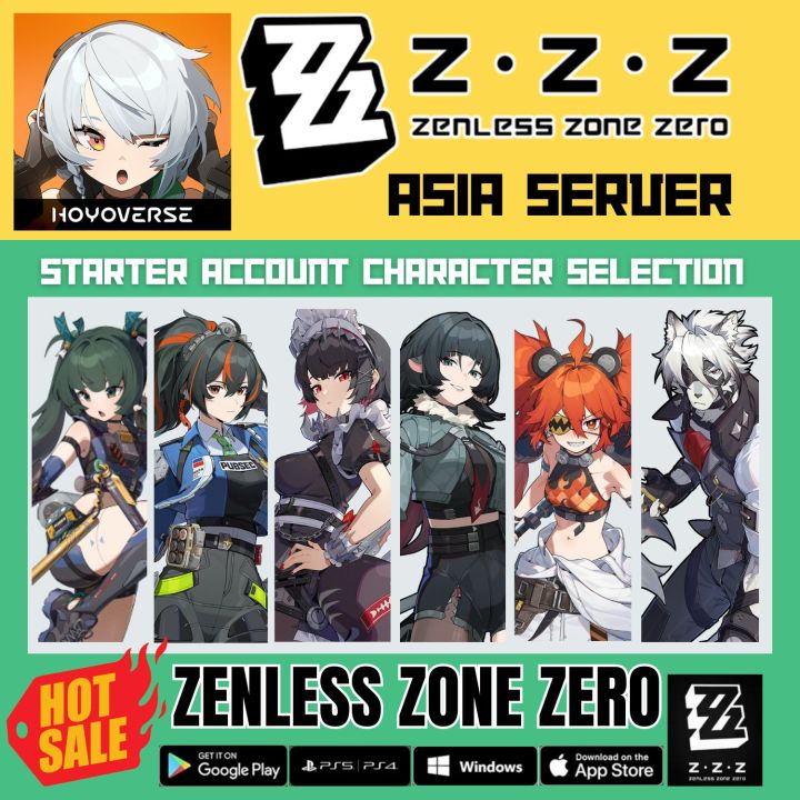 ZENLESS ZONE ZERO [FAST DELIVERY ] STARTER Characters Action Figurine ...