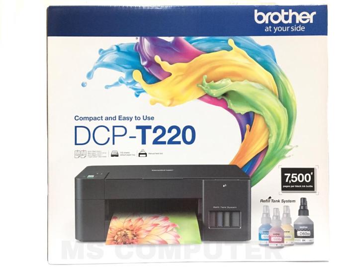 PRINTER BROTHER DCP-T220 Ink Tank ( PRINT / COPY / SCAN ) Original ...
