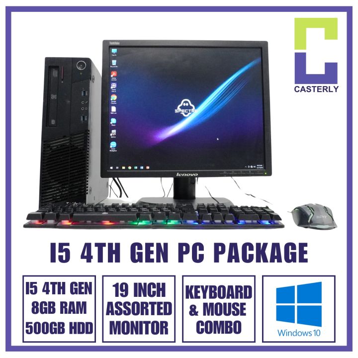 Computer Set | i5 4th gen | 4gb/8gb RAM | 500gb Hdd | Combo Mouse ...