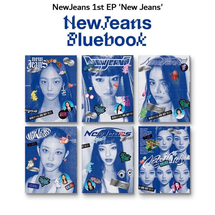 [พร้อมส่งจากไทย] อัลบั้ม NewJeans 1st EP - 'New Jeans' (Bluebook Ver.) นิวจีนส์ (อีพี) สินค้าแท้ ...
