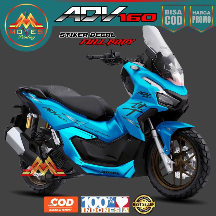 ⭐⭐⭐⭐⭐( COD ) Decal Sticker Variasi Fullbody Honda Adv 160-Dekal Stiker ...