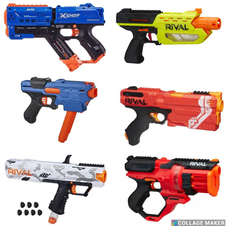 ปืนของเล่น Nerf rival ลูกกลม ลูกนิ่มปลอดภัย มือสองจากอเมริกา ปืน Nerf ...